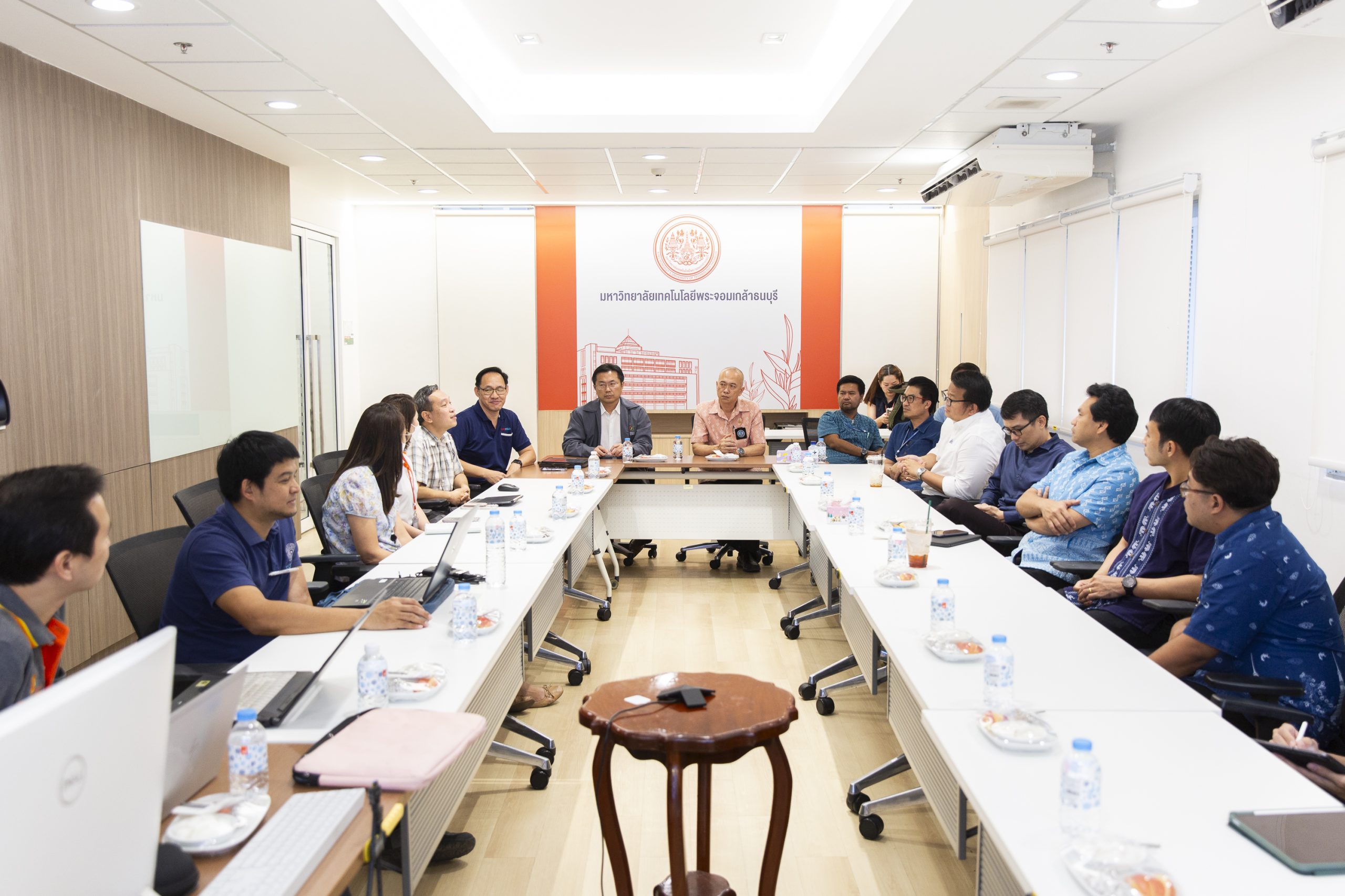 มจธ. ต้อนรับคณะผู้บริหาร กปน. หารือความร่วมมือด้านเทคโนโลยีการตรวจสอบโดยไม่ทำลาย - KMUTT